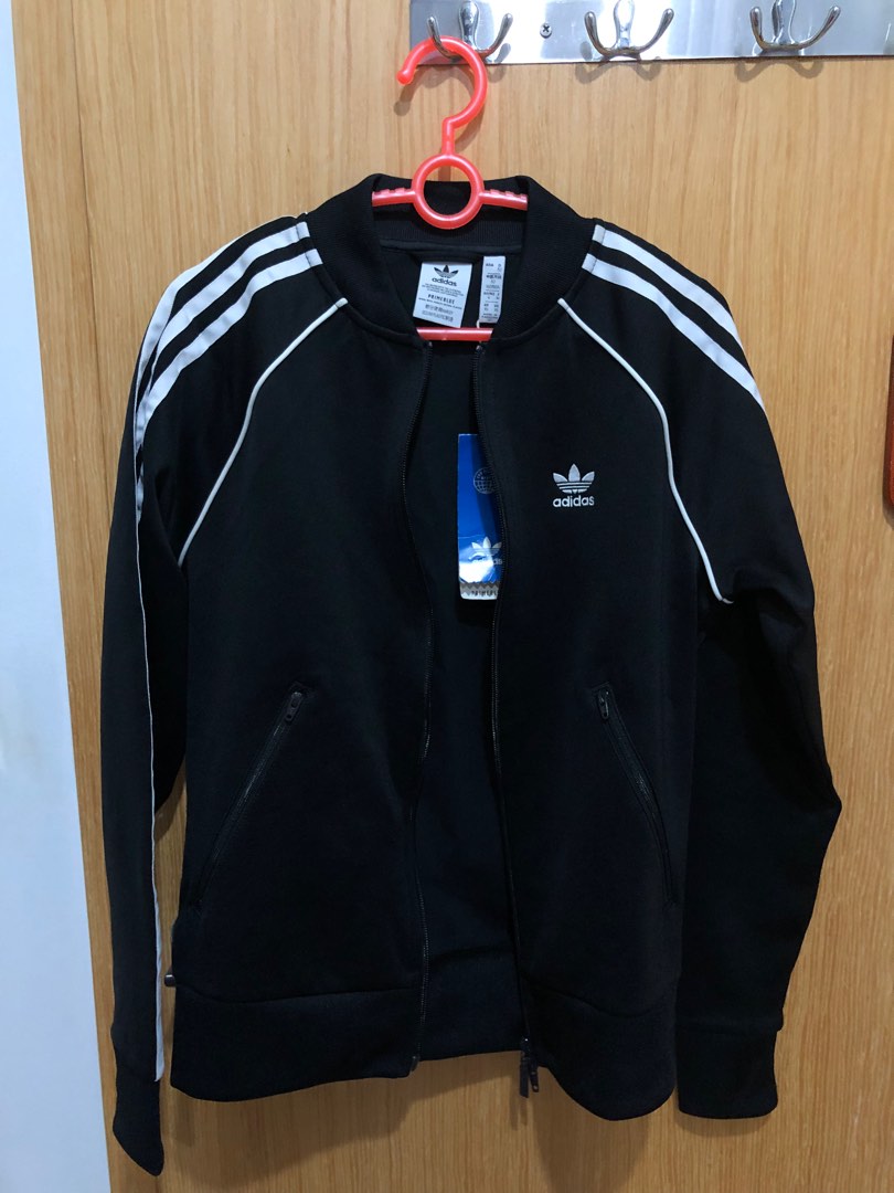 Adidas Primeblue SST Track Jacket, Women's Fashion, Coats, Jackets and ...