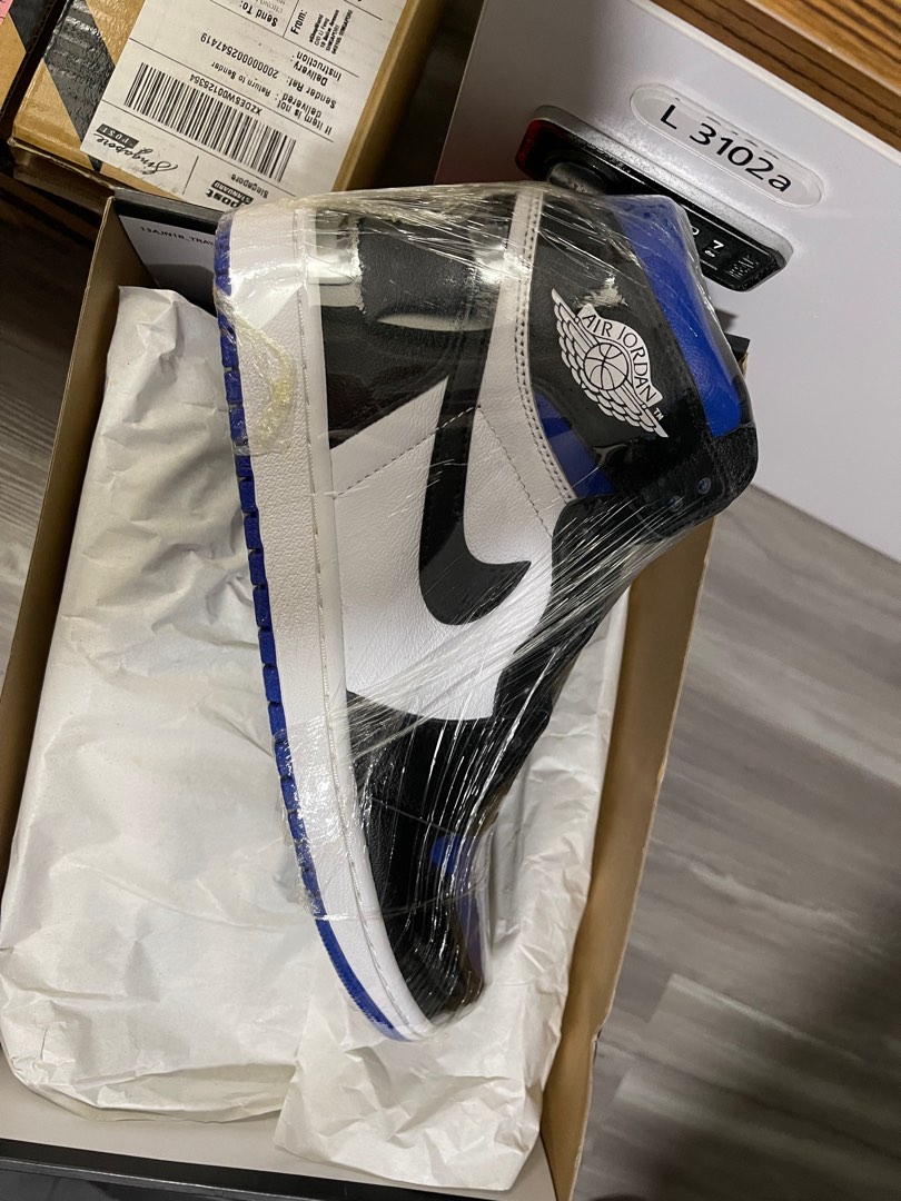 Air Jordan 1 high royal toe, Men's Fashion, Footwear, Sneakers on Carousell
