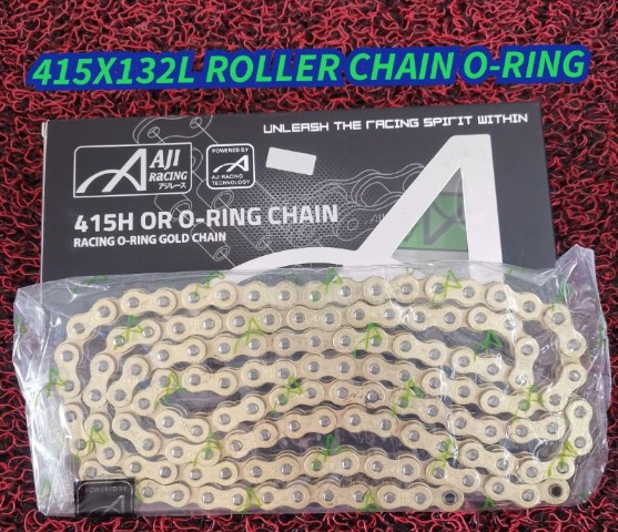 Aji Racing Sprocket O-RING Chain 415 H 132L O - RING ORING OR Chain ...