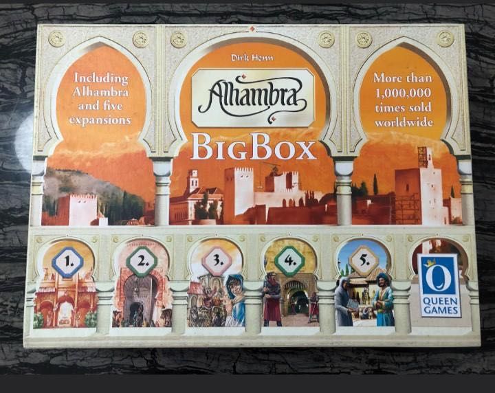 Alhambra big box board game, Hobbies & Toys, Toys & Games on Carousell