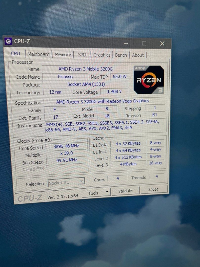 AMD Ryzen 3 3200g with cooler, Computers & Tech, Desktops on Carousell