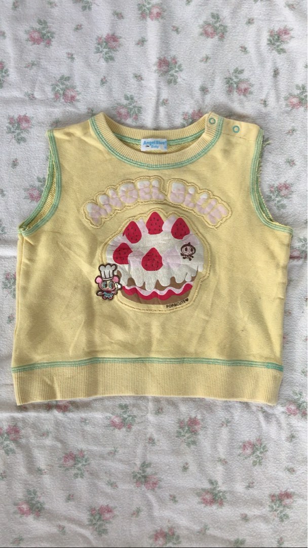 Angel Blue bbtee, Women's Fashion, Tops, Others Tops on Carousell
