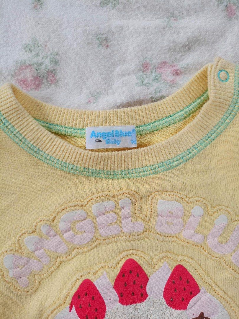 Angel Blue bbtee, Women's Fashion, Tops, Others Tops on Carousell