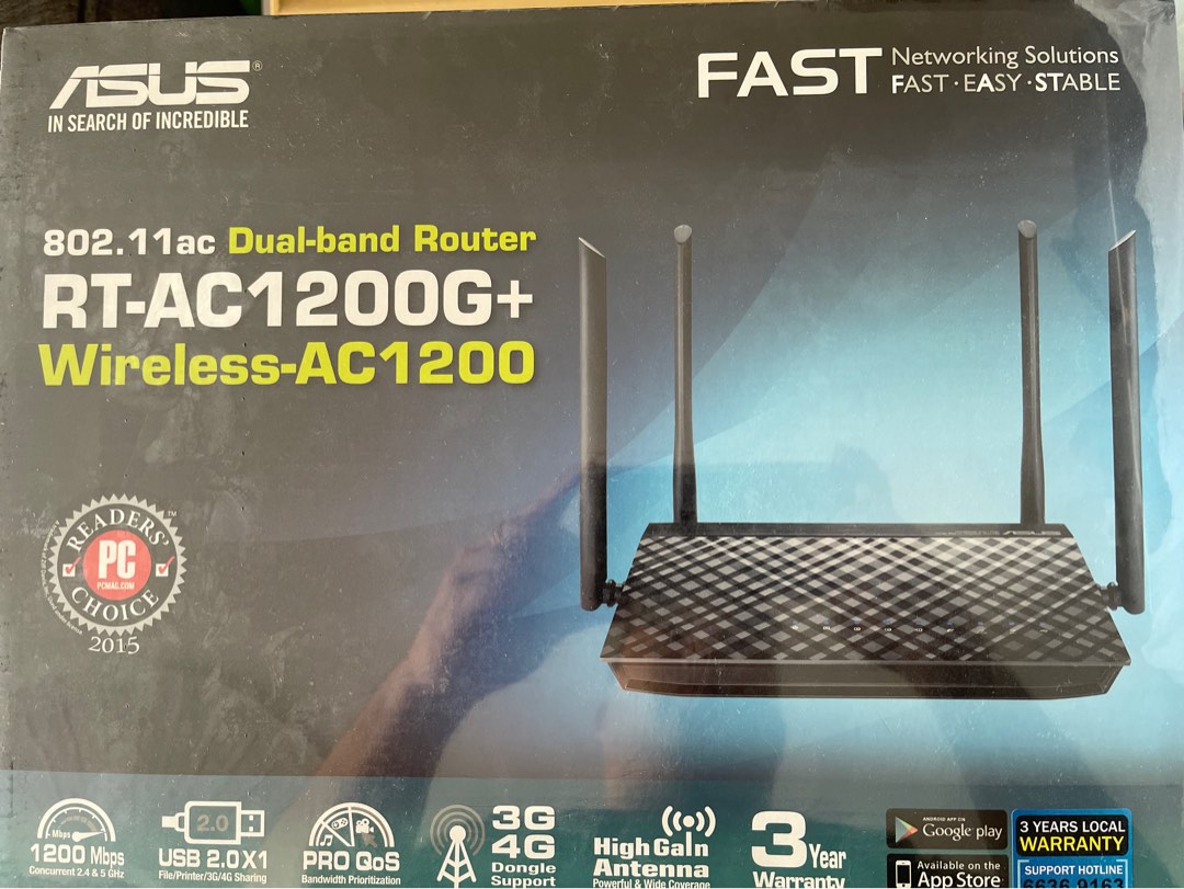 Asus Dual Band Router Rt Ac G Computers Tech Parts Accessories Networking On Carousell