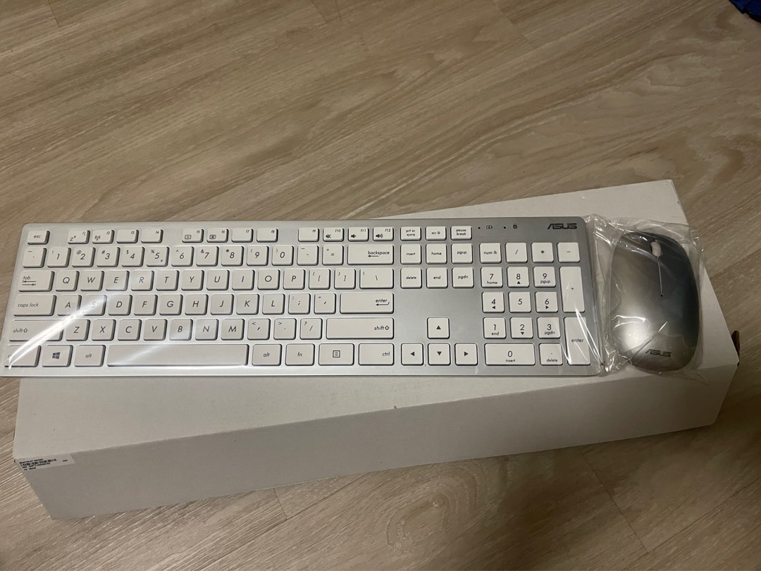 Asus wireless keyboard and mouse set, Computers & Tech, Parts & Accessories, Computer Keyboard ...