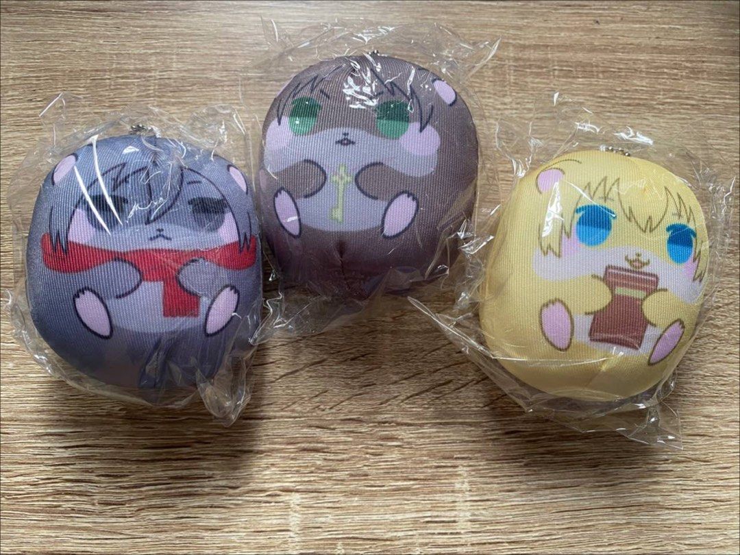 attack on titan / aot bean mascot plush keychain, Hobbies & Toys ...