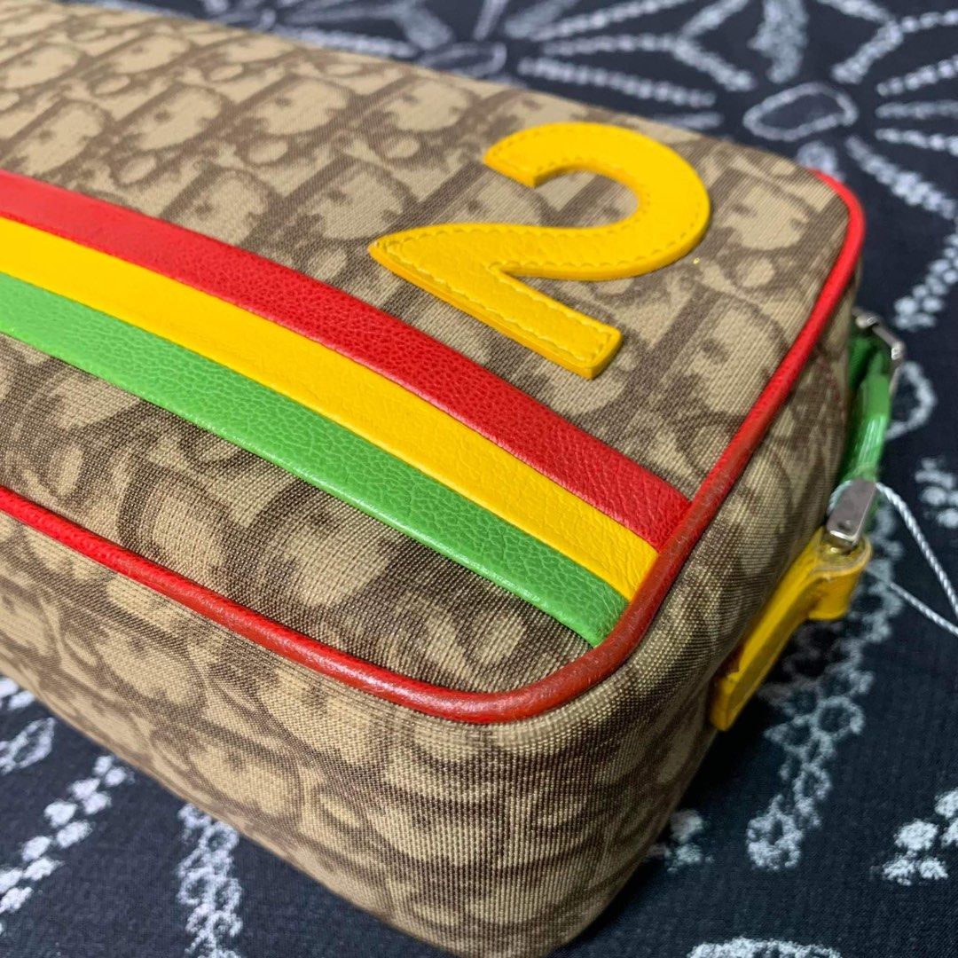 Authentic christian dior rasta trotter crossbodybag on Carousell