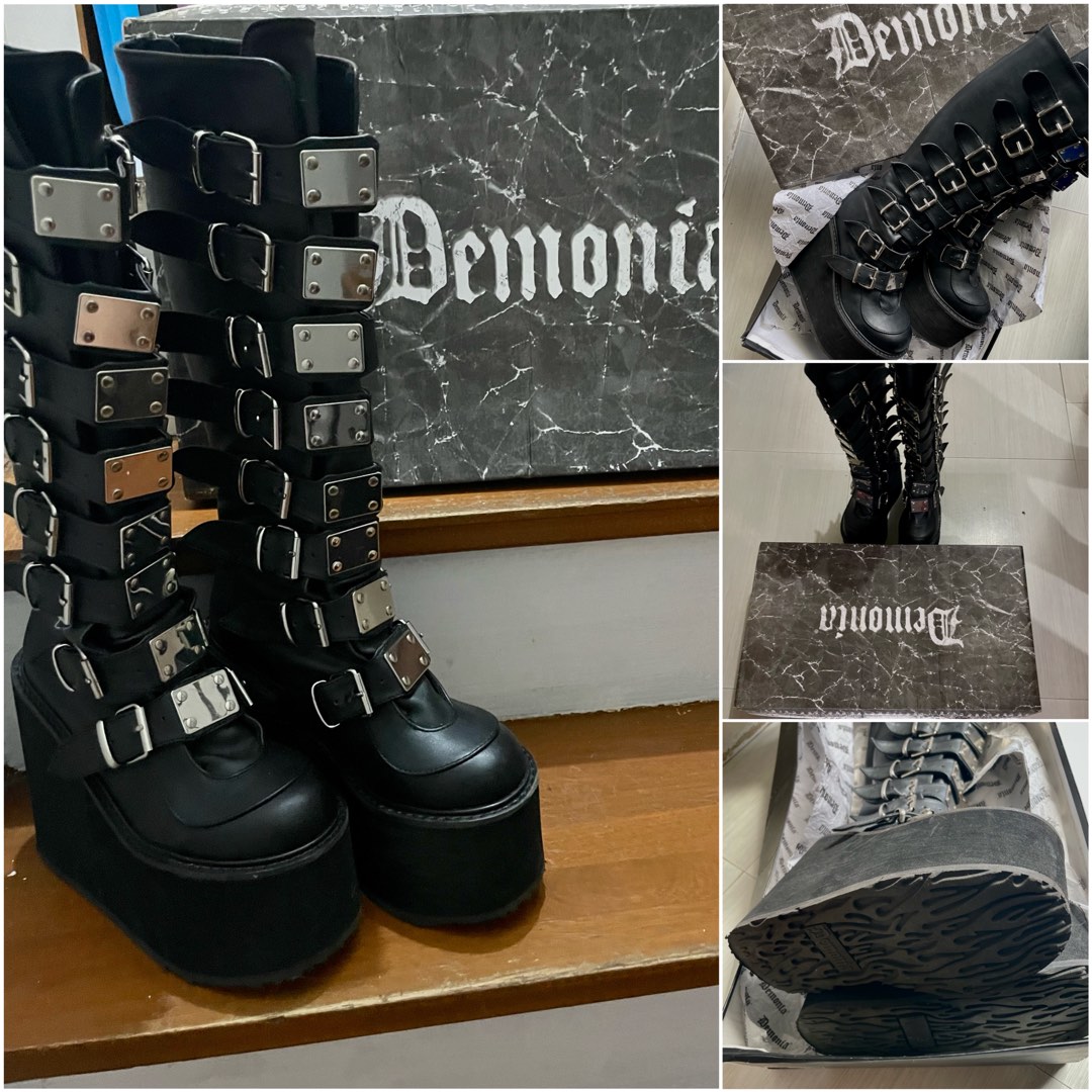 Authentic Demonia Boots (Swing-815) on Carousell