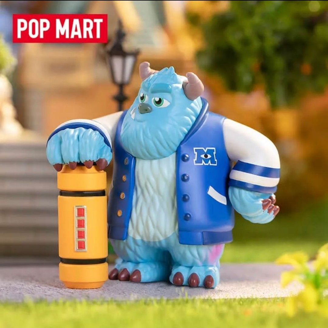 Authentic Popmart Pop Mart Monster MU University Sulley Canister Disney ...