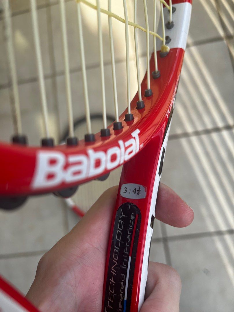 BABOLAT PURE STORM LTD GT X2 (4 3/8), Sports Equipment, Sports & Games ...