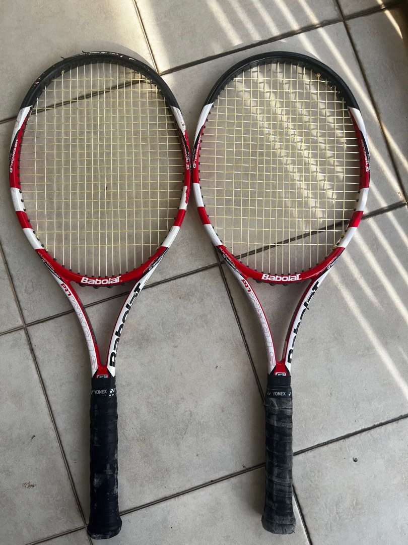 BABOLAT PURE STORM LTD GT X2 (4 3/8), Sports Equipment, Sports & Games ...