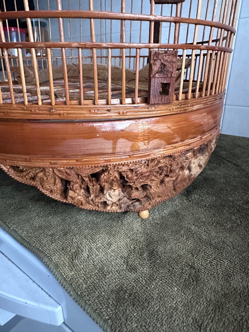 Bamboo Cage - Tekukur/Merbok, Pet Supplies, Homes & Other Pet ...