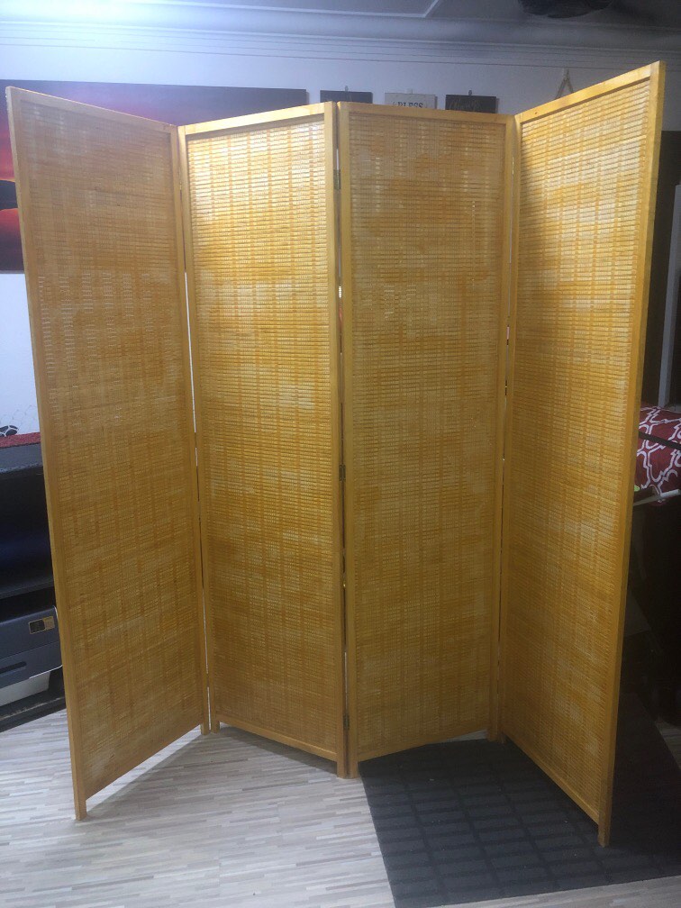 Bamboo Divider, Furniture & Home Living, Home Improvement ...