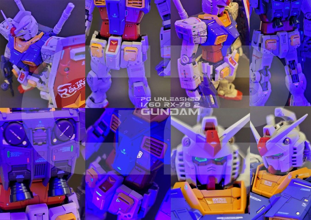 Bandai - (已售出) Perfect Grade Unleashed (PGU) RX-78 2 Gundam UC0079 1/60 ...