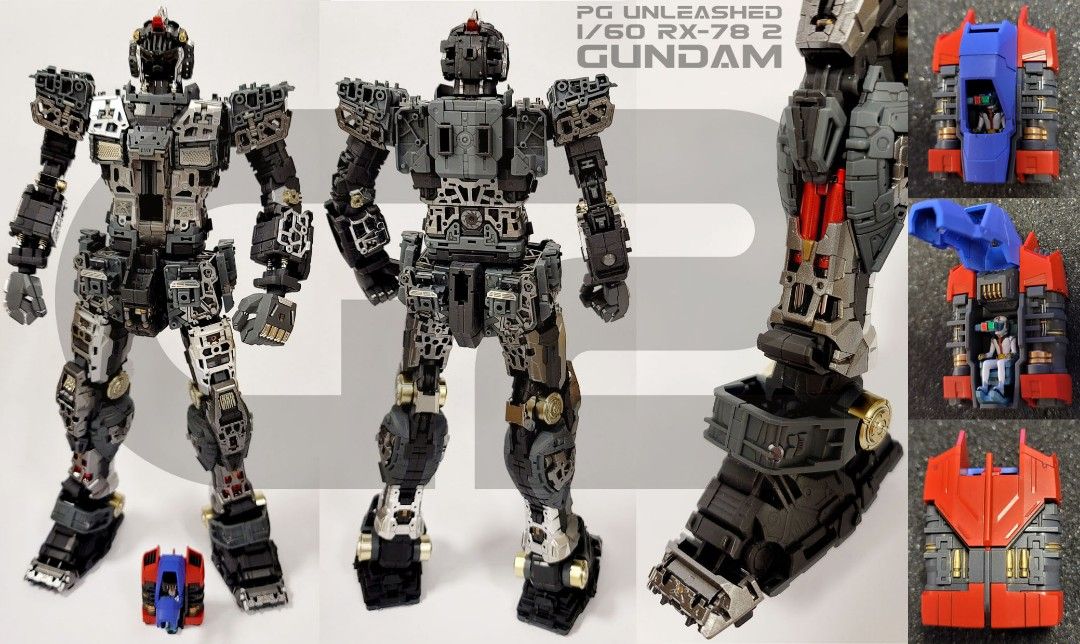 Bandai - (已售出) Perfect Grade Unleashed (PGU) RX-78 2 Gundam UC0079 1/60 ...