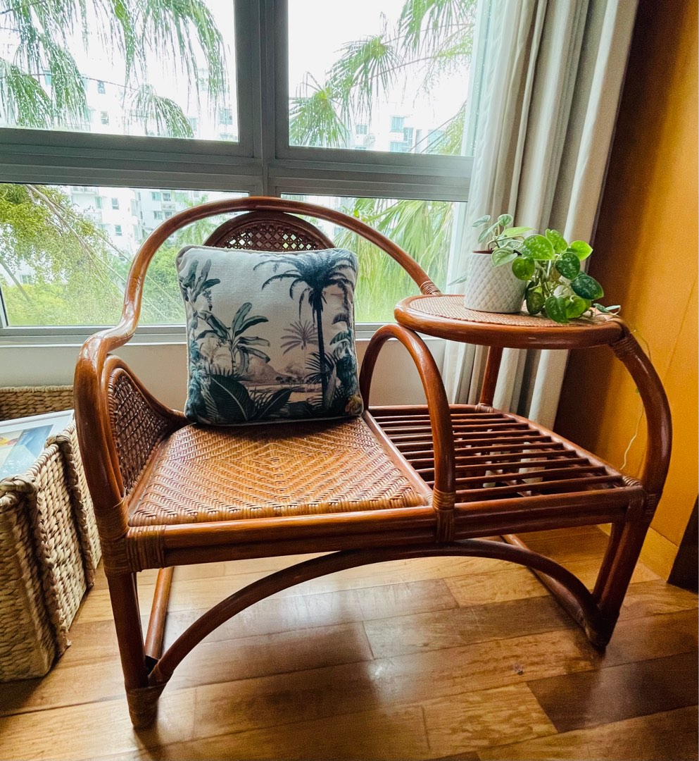 Beautiful retro telephone chair, Furniture & Home Living, Furniture ...