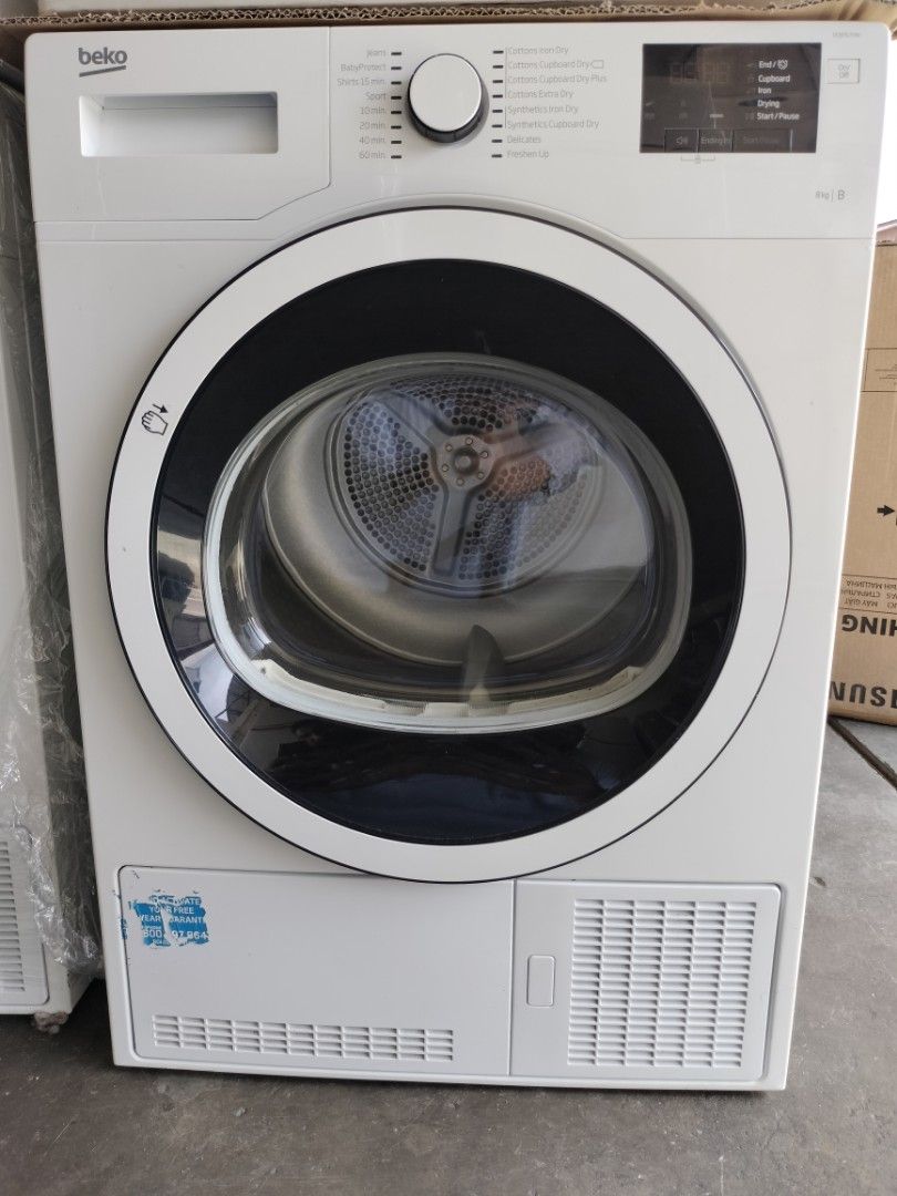 Beko 8kg latest model drayer, TV & Home Appliances, Washing Machines ...