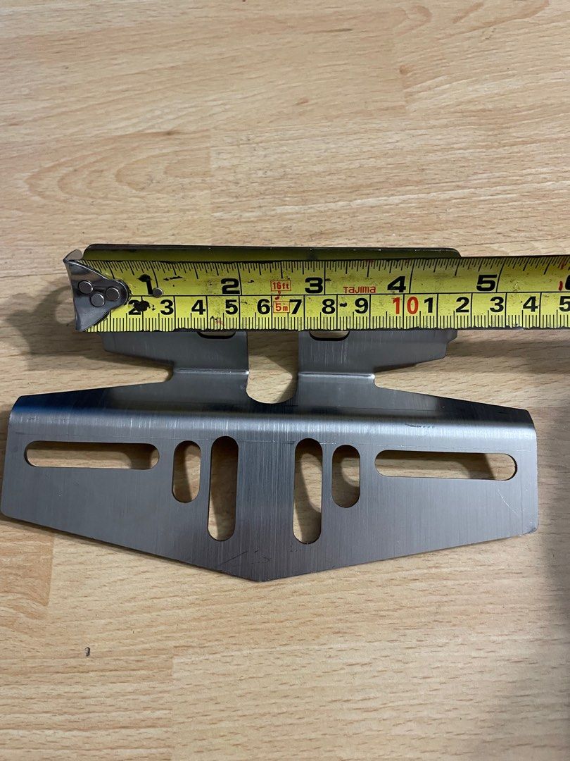 Bike plate holder stainless steel , Motorcycles, Motorcycle Accessories ...