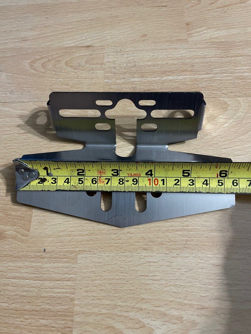 Bike plate holder stainless steel , Motorcycles, Motorcycle Accessories ...