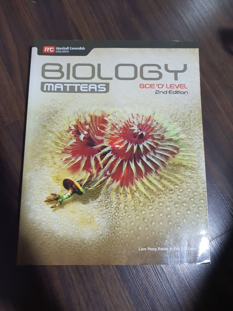 Biology Matters GCE O-level Textbook, Hobbies & Toys, Books & Magazines ...