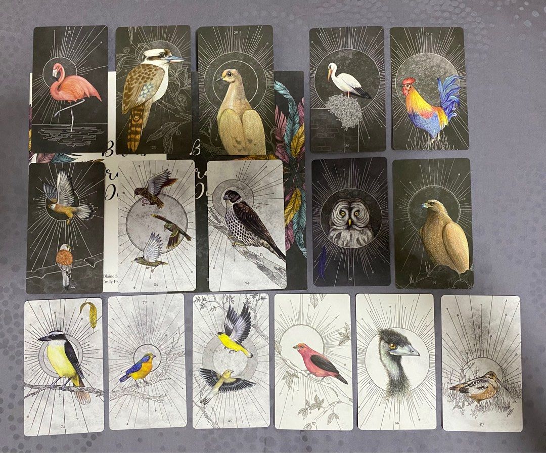 Birds oracle deck 1 & 2, Hobbies & Toys, Toys & Games on Carousell