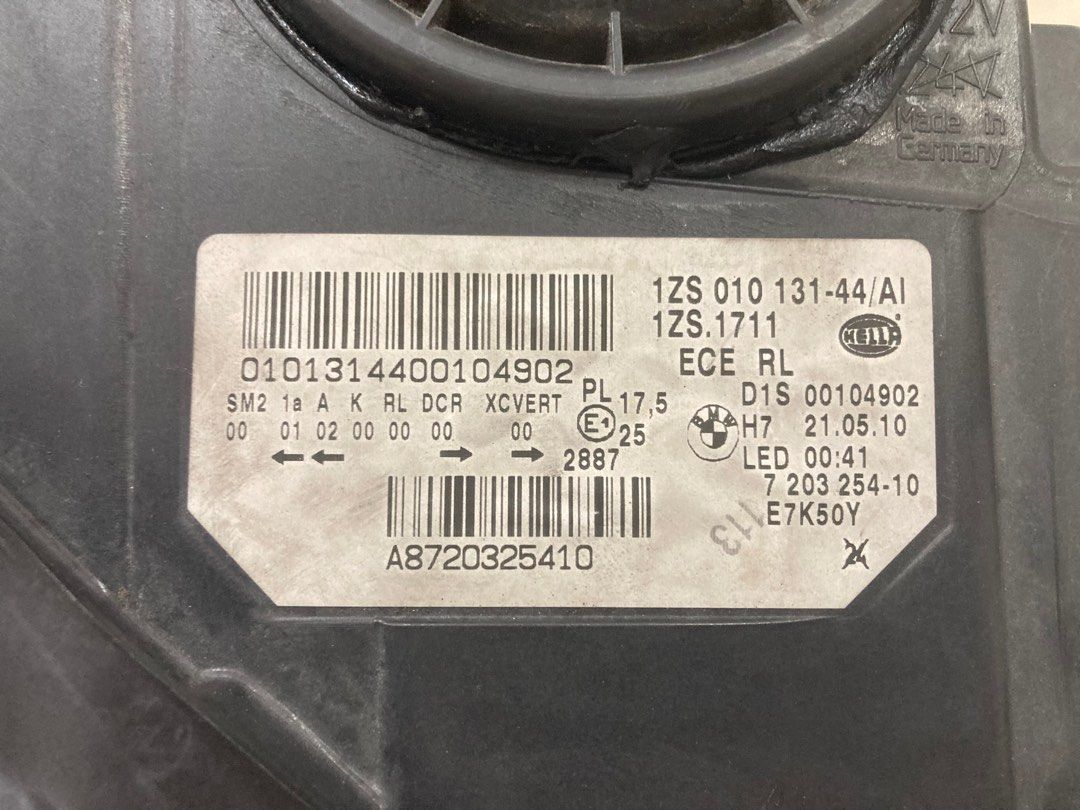 BMW F10 stock headlight (Xenon) w/o control module (Right Side only ...