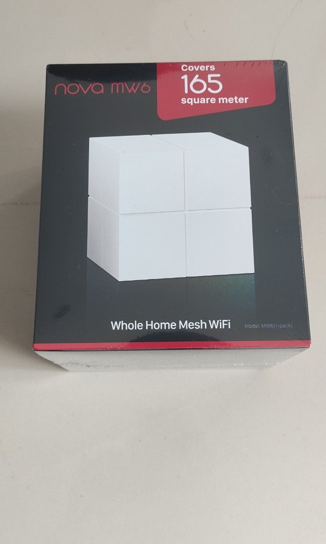 Brand New, Sealed PLDT WIFI MESH node Tenda NOVA MW6, Computers & Tech ...