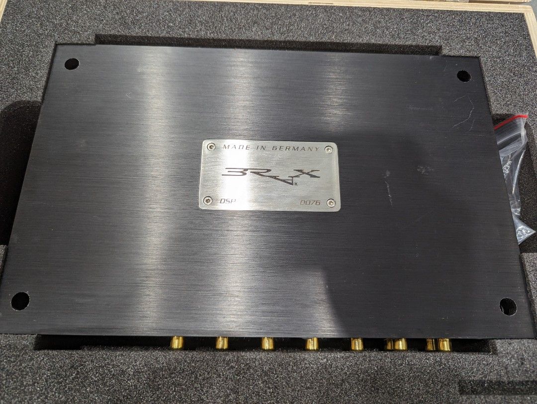 Brax Car DSP + Pair of Brax MX4 Pro Car Amplifier s + Helix HEC HD ...