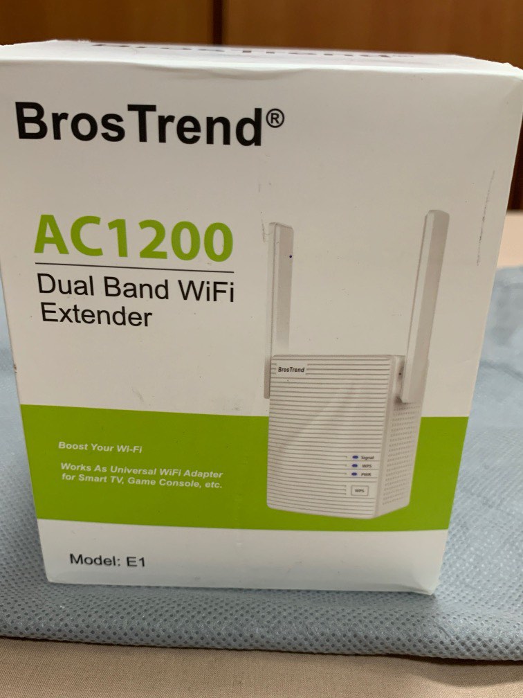 BrosTrend WiFi Extender AC1200 WiFi, Computers & Tech, Parts ...