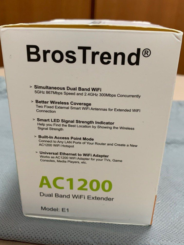 Brostrend Wifi Extender Ac Wifi Computers Tech Parts Accessories Networking On Carousell
