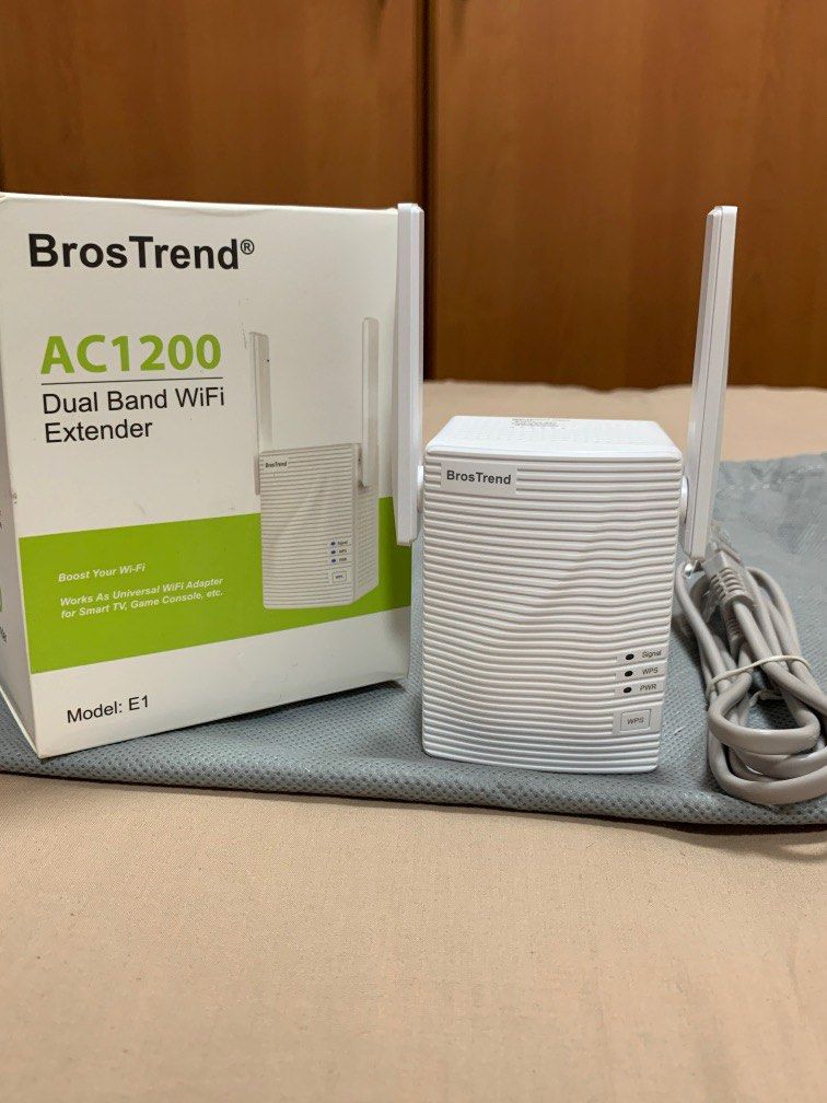 BrosTrend WiFi Extender AC1200 WiFi, Computers & Tech, Parts ...