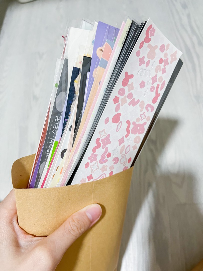 [BUNDLE] 40-50+ korean sticker sheets, cute kawaii animal aesthetic ...