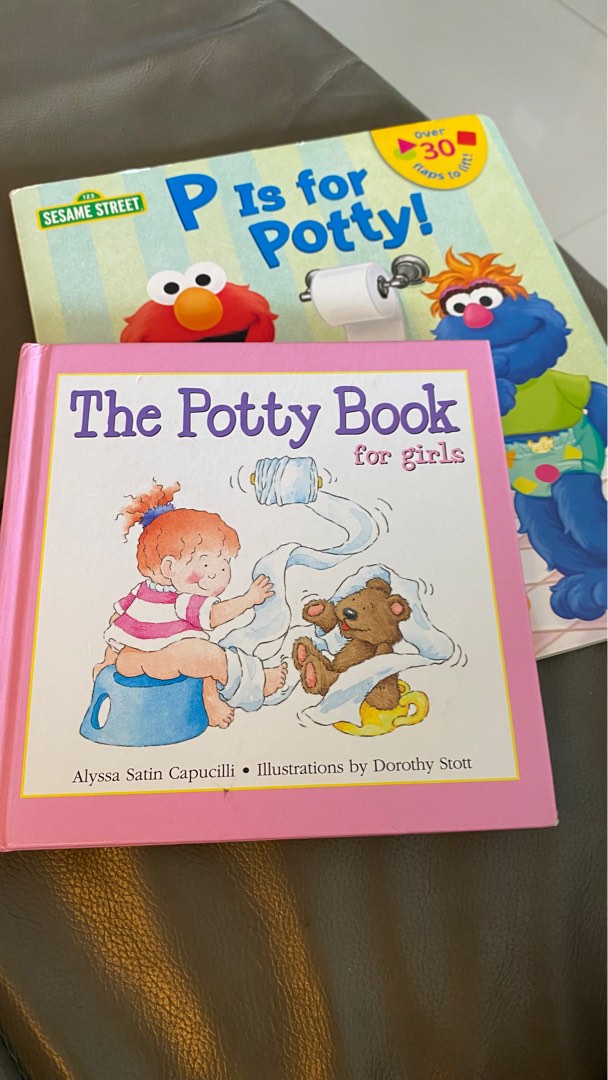 Bundle of Books for Potty Training (Girl) - The Potty Book & P is for ...