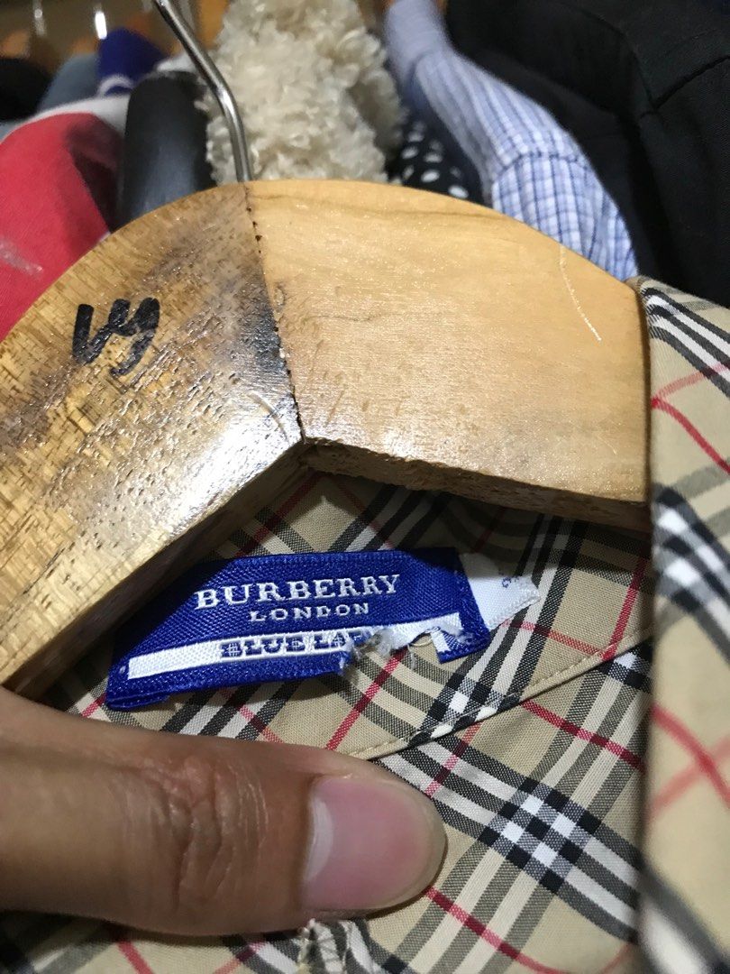 Burberry London Blue Label "Authentic", Women's Fashion, Tops, Shirts ...