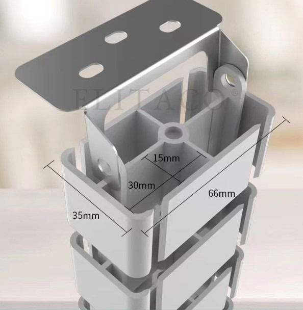 Cable Management Organizer Snake Spine Desk, Computers & Tech, Parts ...