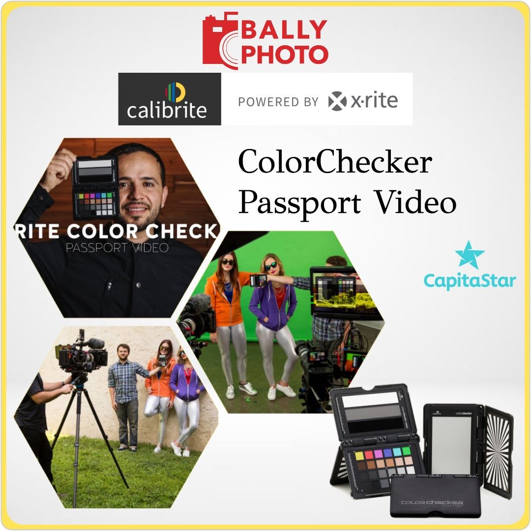 Calibrite ColorChecker Passport Video, Photography, Photography ...