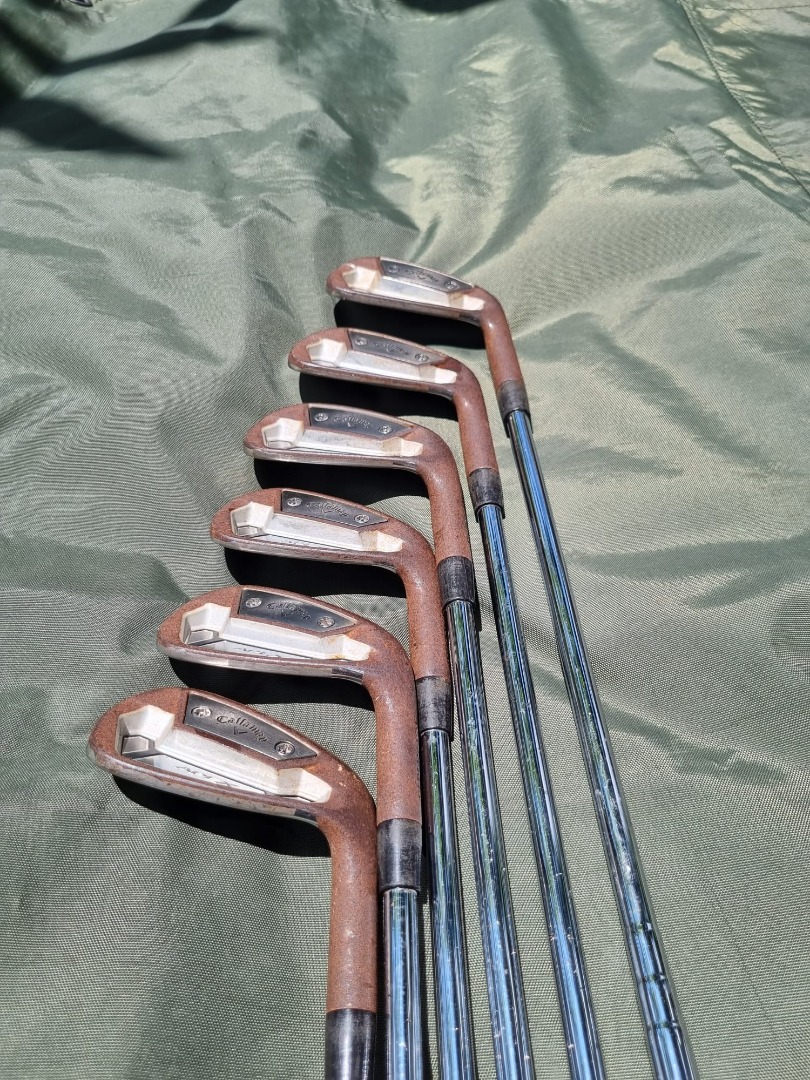 Callaway Apex TCB Irons, Custom RAW Finish, 5-PW, Sports Equipment ...