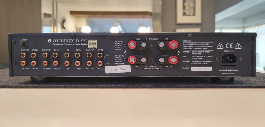 Cambridge Audio A500 Integrated Amplifier, Audio, Soundbars, Speakers ...