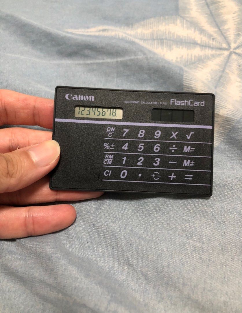 Canon Super Slim Mini Calculator, Hobbies & Toys, Stationery & Craft ...