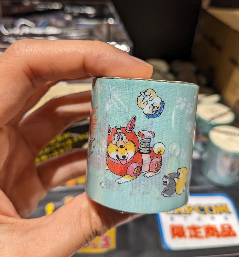 日本CAPCOM × SHIBANBAN 柴犬系列 環保袋 FILE 文具 筆 大神 加爾克犬 芒亨 魔物獵人 TSHIRT, 興趣及遊戲 ...