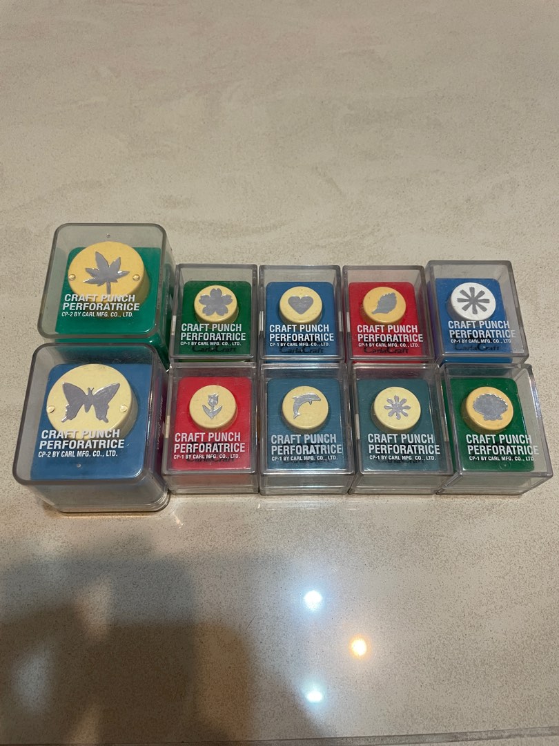 Carl Carla Craft Punch Perforatrice, Hobbies & Toys, Stationery & Craft ...