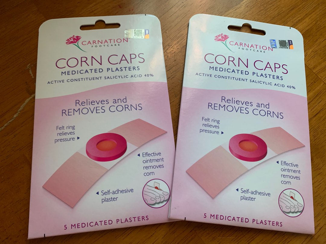 Carnation corn caps, Beauty & Personal Care, Foot Care on Carousell