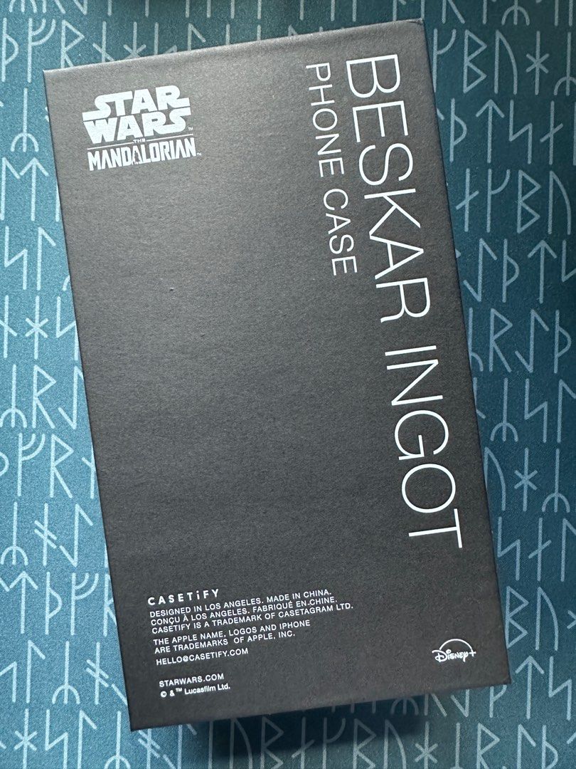 Casetify Beskar Ingot Limited Edition Case, Mobile Phones & Gadgets, Mobile & Gadget Accessories ...