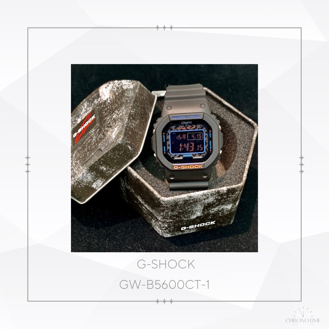 Casio G-Shock GW-B5600CT-1 GWB5600CT1 gwb5600 gwb5600ct1, 名牌, 手錶 ...