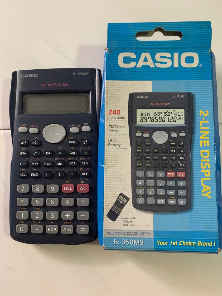 CASIO Scientific Calculator fx-350MS, Hobbies & Toys, Stationery ...