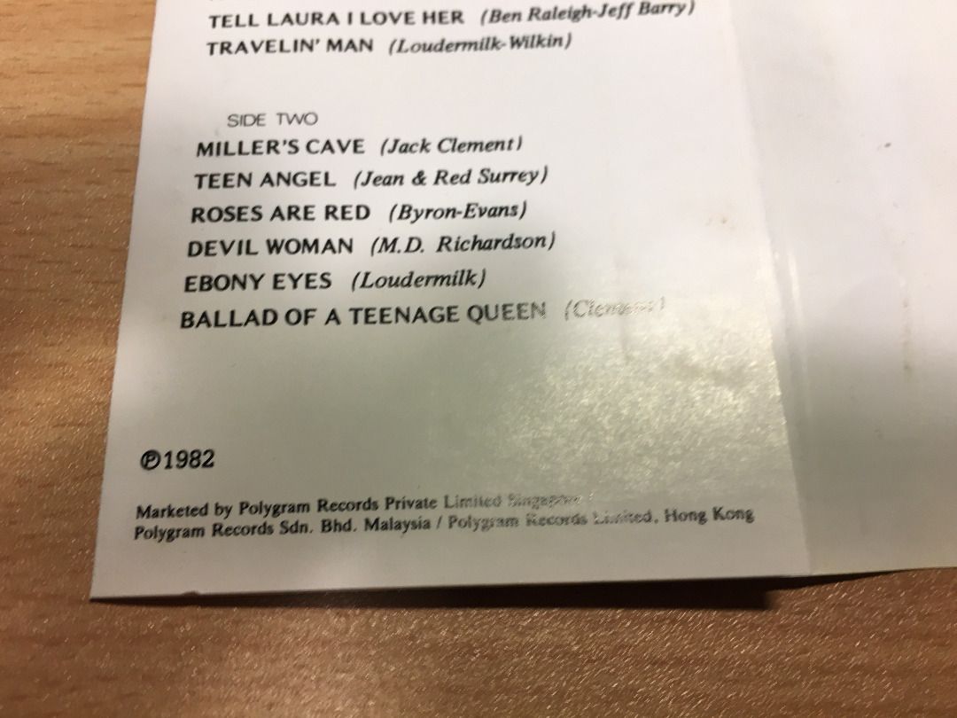 Cassette - Dickey Lee - Patches, Hobbies & Toys, Music & Media, CDs ...