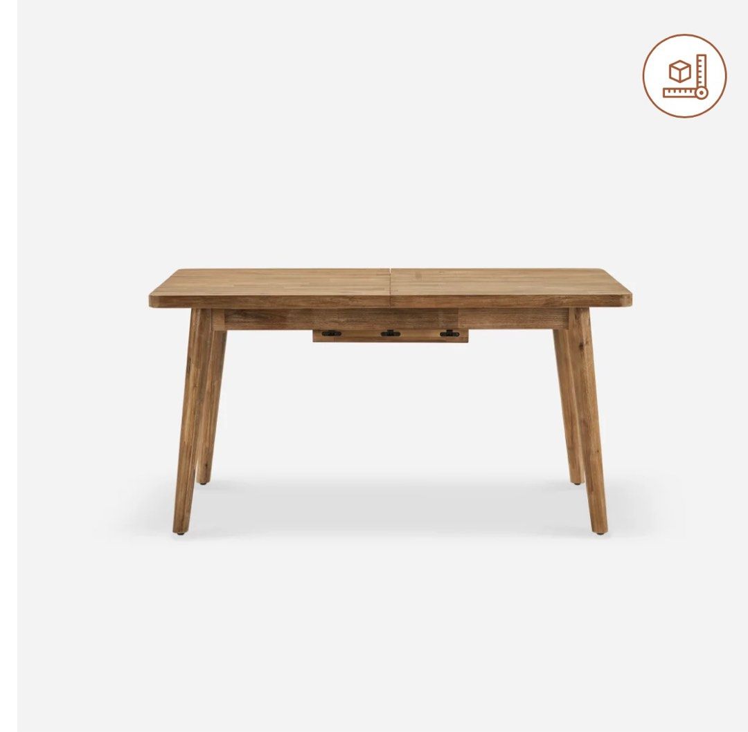 castlery seb extendable dining table, Furniture & Home Living ...