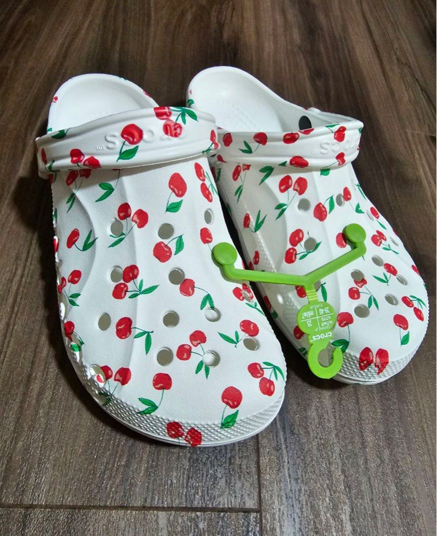 Cherry Crocs Sandal, Women's Fashion, Footwear, Flipflops and Slides on ...