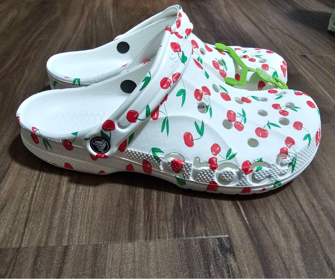Cherry Crocs Sandal, Women's Fashion, Footwear, Flipflops and Slides on ...