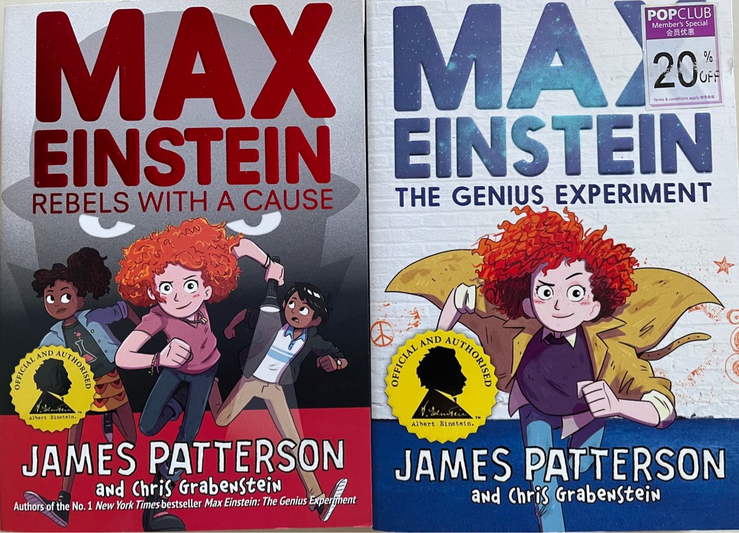 Children English Adventure Series by James Patterson ( 2 Books ) - Max ...
